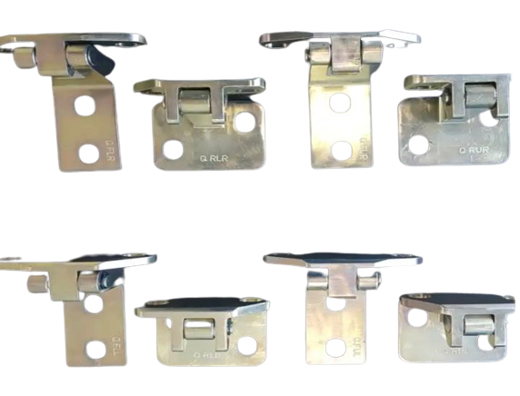 Armored Vehicle Heavy Duty Door Hinges - Alpha Support